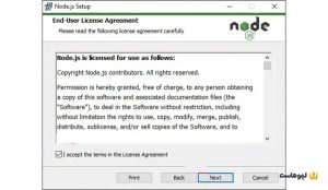آموزش نصب node.js در ویندوز (راهنمای گام‌به‌گام و تصویری)