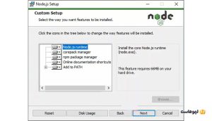 آموزش نصب node.js در ویندوز (راهنمای گام‌به‌گام و تصویری)