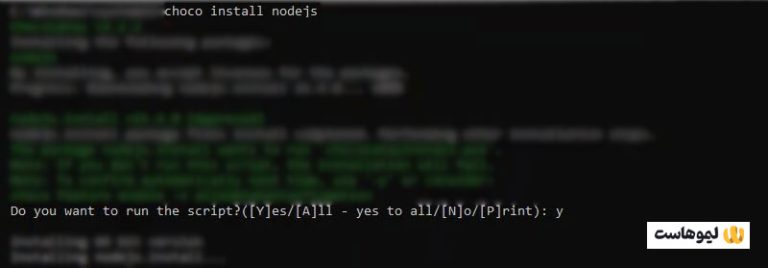 آموزش نصب node.js در ویندوز (راهنمای گام‌به‌گام و تصویری)